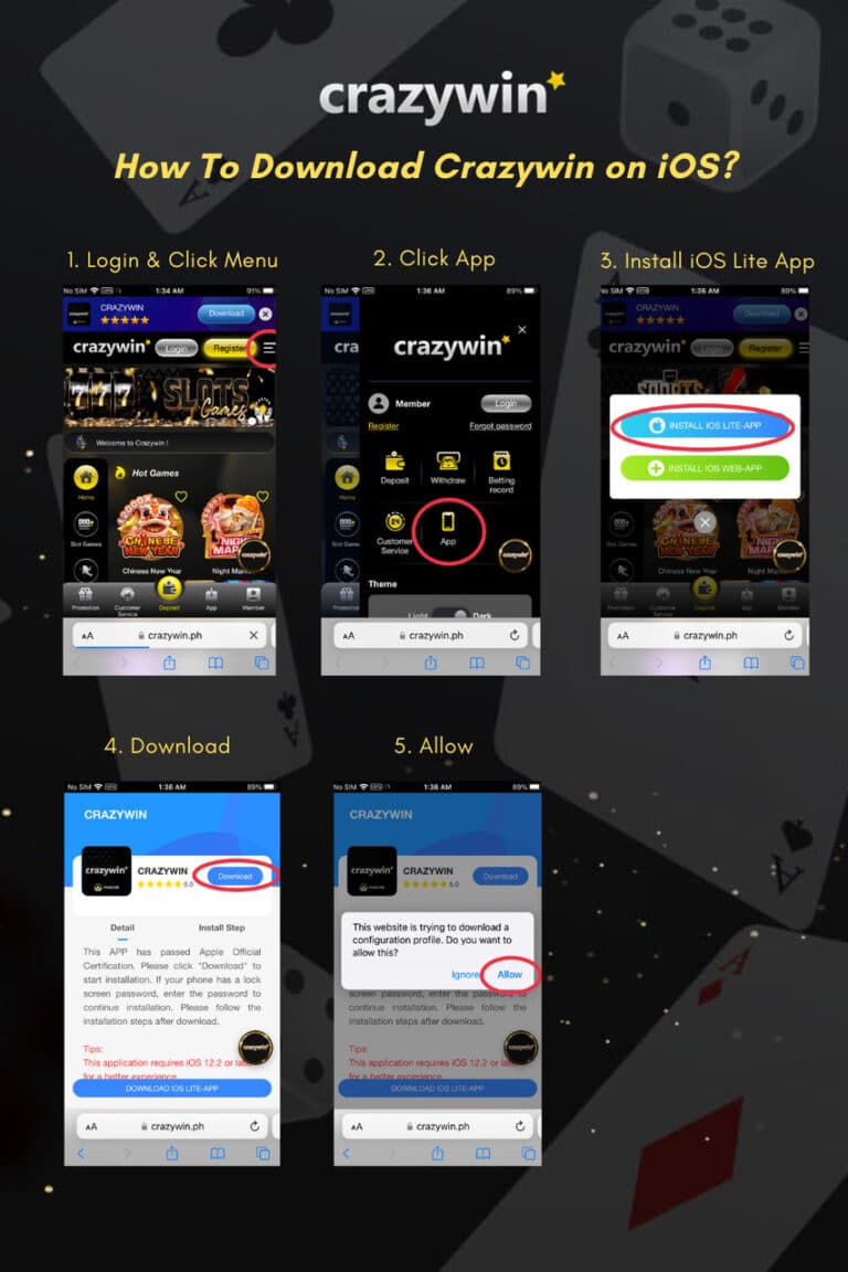 Download Crazywin Casino App for Ultimate Gaming Experience